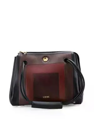 Loewe X Albers Madrid Leather Medium Shoulder Bag