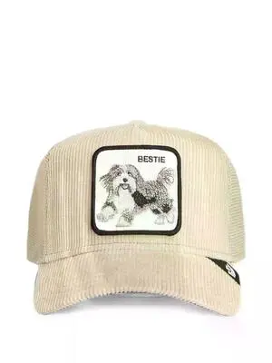 GOORIN BROS Goorin Corduroy-panelled Trucker Cap - Neutrals