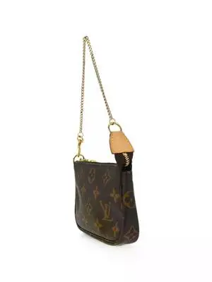 LOUIS VUITTON 2011 Monogram Mini Pochette Accessoires Shoulder Bag
