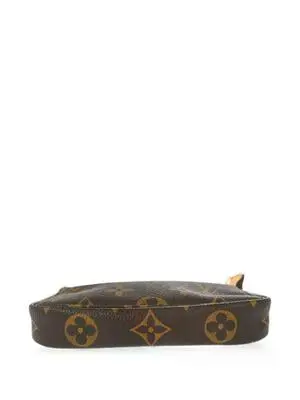 LOUIS VUITTON 2011 Monogram Mini Pochette Accessoires Shoulder Bag