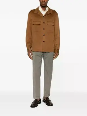 Zegna Button-fastening Flap-pocket Shirt