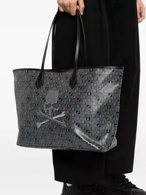 MASTERMIND WORLD Skull Print Tote Bag - Black