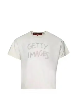 CRAZY CLOWN L.A. Slogan-print T-shirt