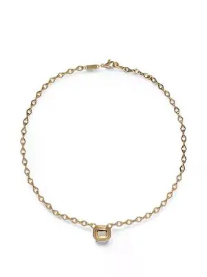 AZLEE Staircase Diamond Necklace - Gold