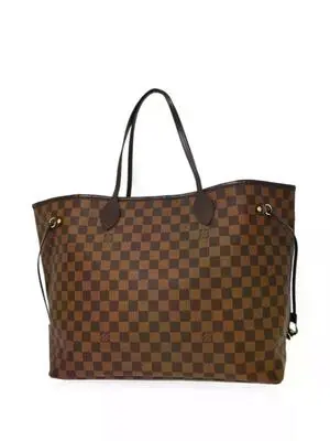 LOUIS VUITTON 2012 Gm Neverfull Tote Bag - Brown