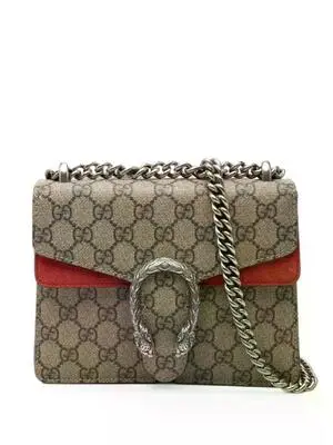 Gucci 2016-2026 Small Gg Supreme Dionysus Crossbody Bag - Neutrals
