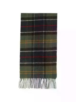 Barbour Tartan Scarf - Green