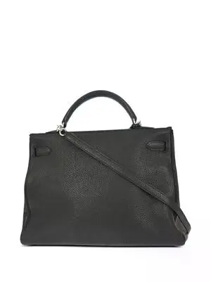 Hermès 35 Kelly Retourne Tote Bag - Black