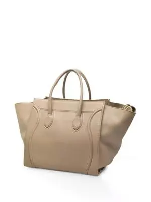 Celine 2011 Medium Leather Luggage Phantom Tote Bag