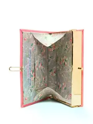 OLYMPIA LE-TAN Cookie Monster Book-shaped Clutch Bag - Pink