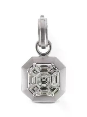 SYLVA & CIE Diamond Mosaic Pendant - Silver