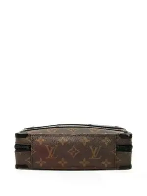 LOUIS VUITTON 2010-2026 Monogram Macassar Handle Soft Trunk Satchel