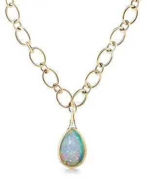 Goshwara G-one Pear Opal Necklace - Gold