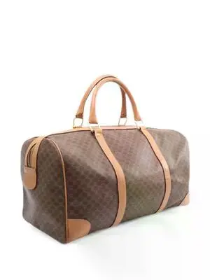 Celine 2013 Macadam Coated Canvas Travel Bag