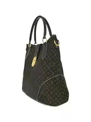 LOUIS VUITTON Elegie Monogram Tote Bag - Brown