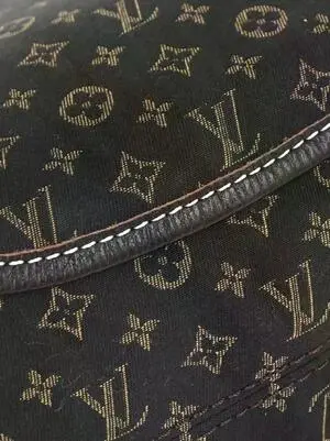 LOUIS VUITTON Elegie Monogram Tote Bag - Brown