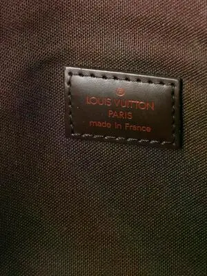 LOUIS VUITTON Melville Waist Bag Damier Belt Bag
