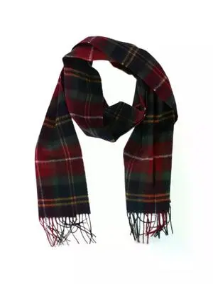 Barbour Tartan Scarf - Red