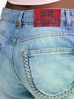 Just Cavalli Braided-trim Knee-length Shorts