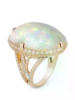 Goshwara G-one Opal And Diamond Ring