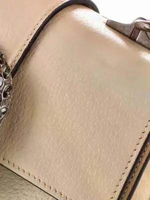 Gucci Dionysus Bamboo Top Handle Bag Leather Mini Satchel