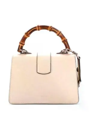 Gucci Dionysus Bamboo Top Handle Bag Leather Mini Satchel