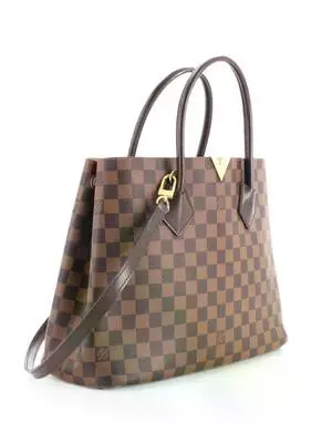 LOUIS VUITTON Kensington Handbag Damier Tote Bag - Brown