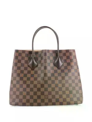 LOUIS VUITTON Kensington Damier Tote Bag - Brown