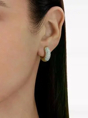 NANIS Libera Diamond Huggie Earrings - Gold