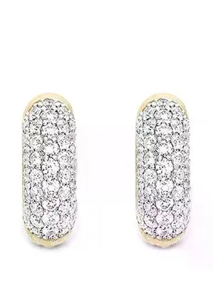 NANIS Libera Diamond Huggie Earrings