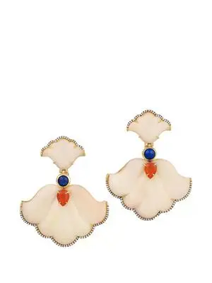 SILVIA FURMANOVICH Jarina Dervish Multi-stone Earrings - Neutrals