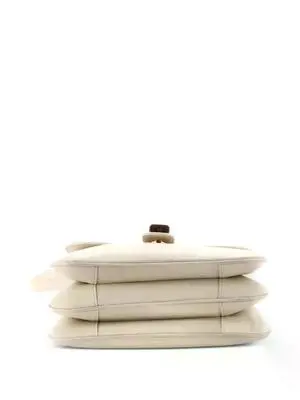 Celine Tabou Bag Smooth Calfskin Medium Crossbody Bag - White