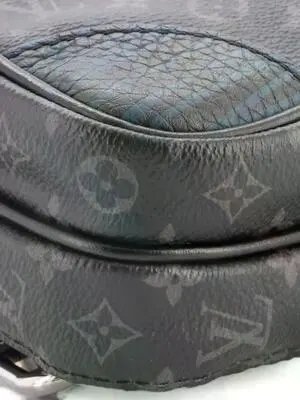 LOUIS VUITTON Amazone Sling Bag Patchwork Monogram Eclipse Canvas And Printed Leather Backpack