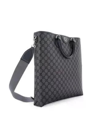 Gucci Ophidia Convertible Gg Coated Canvas Medium Tote Bag