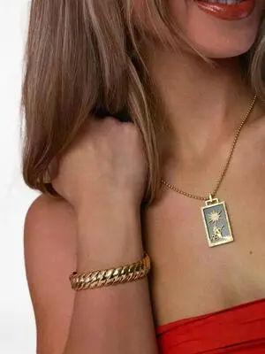 Sidney Garber Wave Link Bracelet - Gold