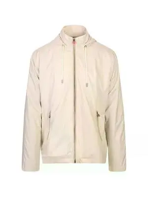 Kiton Hooded Zip-up Jacket - Neutrals
