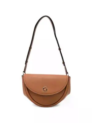 Guess Coleen Logo-plaque Leather Crossbody Bag