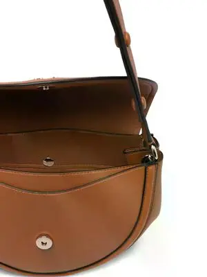 Guess Coleen Logo-plaque Leather Crossbody Bag