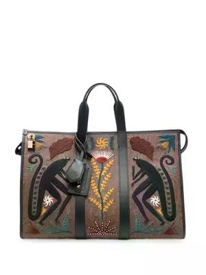 Etro Paisley Embroidered Tote Bag