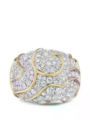Marina B Onda Bombé Diamond Ring