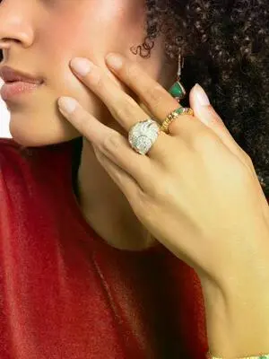 Marina B Onda Bombé Diamond Ring