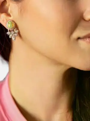 Yeprem Opal And Diamond Earrings