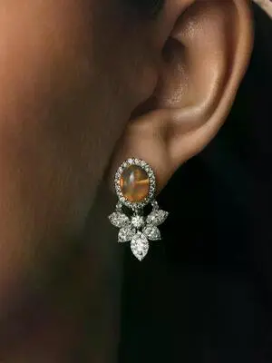 Yeprem Opal And Diamond Earrings