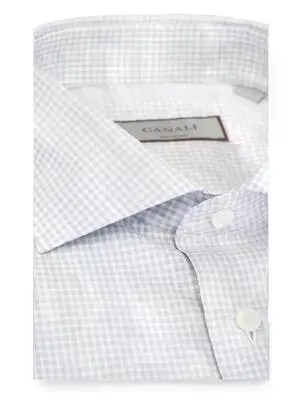 Canali Gingham-check Shirt