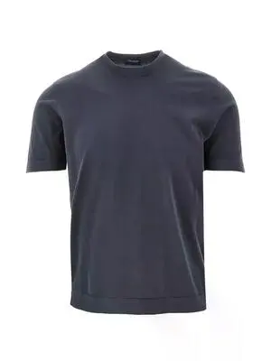 DRUMOHR Crew-neck Short-sleeve T-shirt - Blue