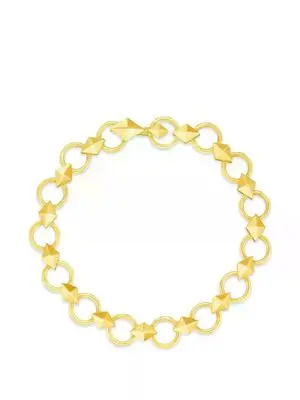 CADAR 18k Yellow Python Link Bracelet - Gold