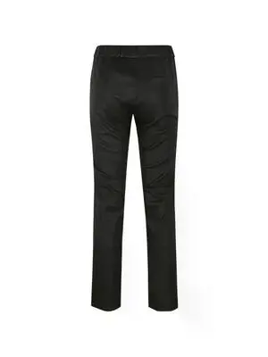 ENES Elasticated-waist Leather Trousers