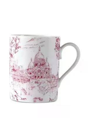 Bernardaud Graphic-print Porcelain Mug - White