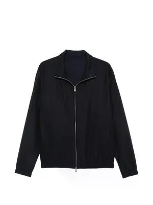 UMIT BENAN High-neck Zip-up Jacket - Blue