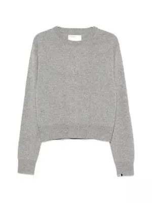 Extreme Cashmere March Crew-neck Long-sleeve Sweater - Grey